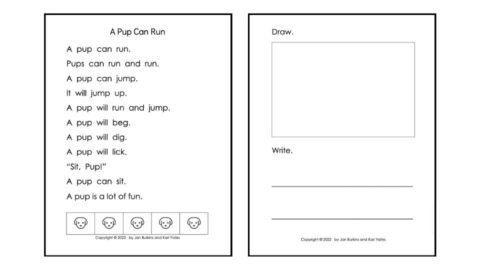 Looking for free decodable texts? We wrote one for you!